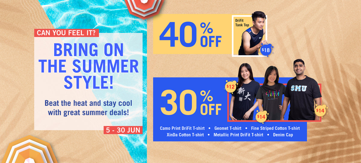 Bring On The Summer Style! – The SMU Shop